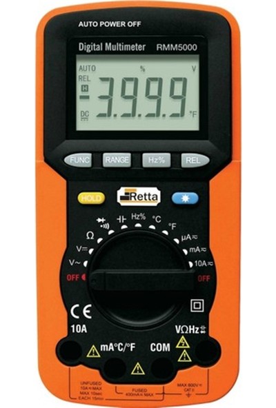 Retta Multimetre Dijital RMM5000
