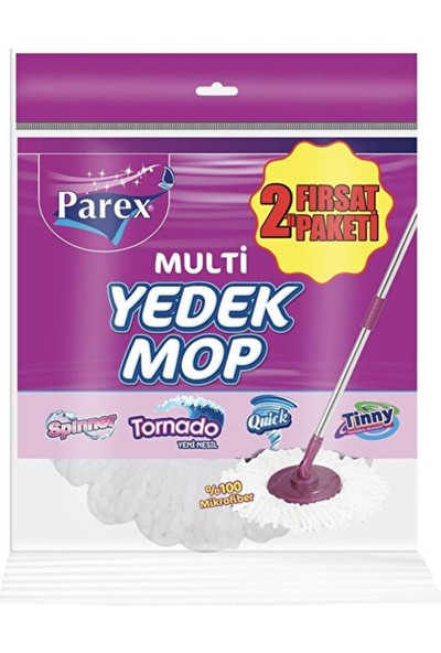 Parex Multi Yedek Mop 2'li Paket