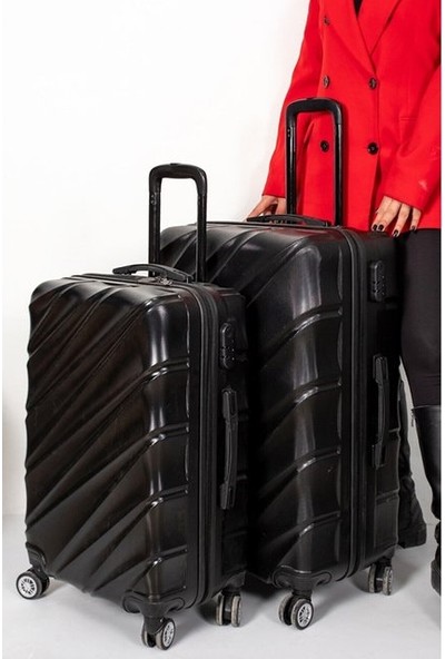 Emr Seyahat Valizi 2'li Büyük ve Orta Valiz