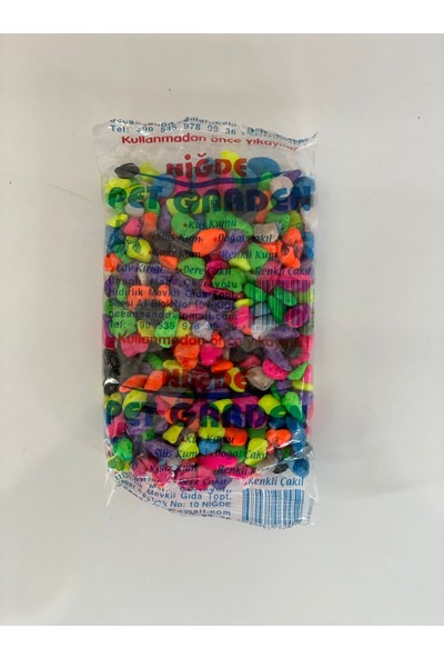 Petgarden Renkli Akvaryum Teraryum Fanus Süsleme Bahçe Dekor Renkli Çakıl Taşı 1kg 8-15 mm Petgarden Renkli Akvaryum Teraryum Fanus Süsleme Bahçe Dekor Renkli Çakıl Taşı 1kg 8-15 mm