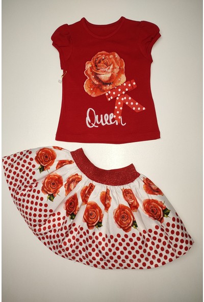 Neon Kids Queen Güllü Etekli Takım Neon Kids Queen Güllü Etekli Takım