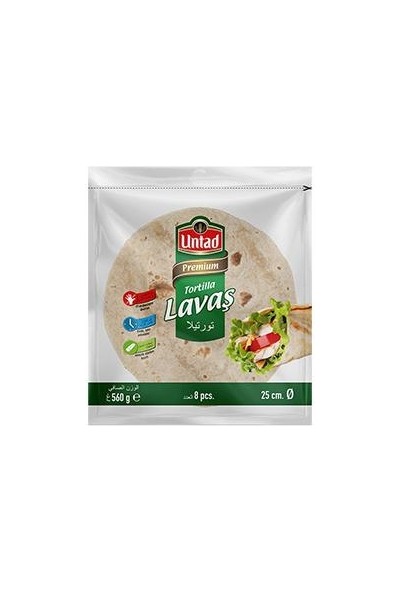 Untad Yöresel Tortilla Lavaş 560 gr - 25 cm Untad Yöresel Tortilla Lavaş 560 gr - 25 cm