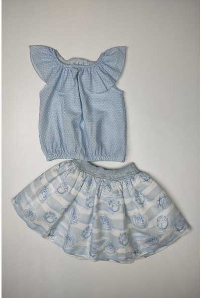 Neon Kids Puanlı Bluzlu Kız Takım Neon Kids Puanlı Bluzlu Kız Takım