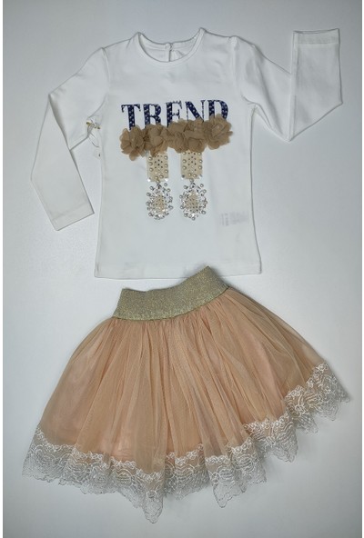Neon Kids Küpeli Tütü Etekli Kız Takım Neon Kids Küpeli Tütü Etekli Kız Takım
