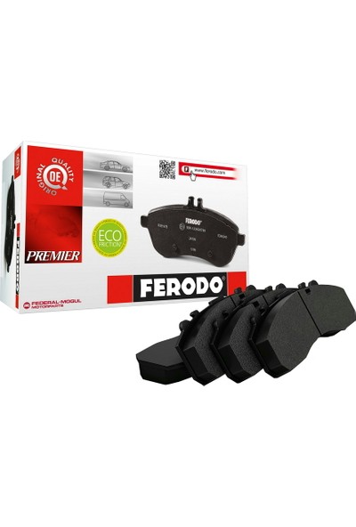 Ferodo Nissan Micra V 2015-2019 Ön Fren Balata Takımı Ferodo Nissan Micra V 2015-2019 Ön Fren Balata Takımı