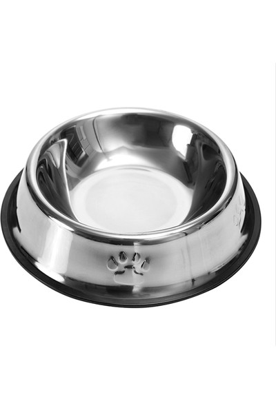 Top Pet 1 Adet 26 cm Evcil Hayvanlar Için Mama ve Su Kasesi - Gümüş (Yurt Dışından) Top Pet 1 Adet 26 cm Evcil Hayvanlar Için Mama ve Su Kasesi - Gümüş (Yurt Dışından)