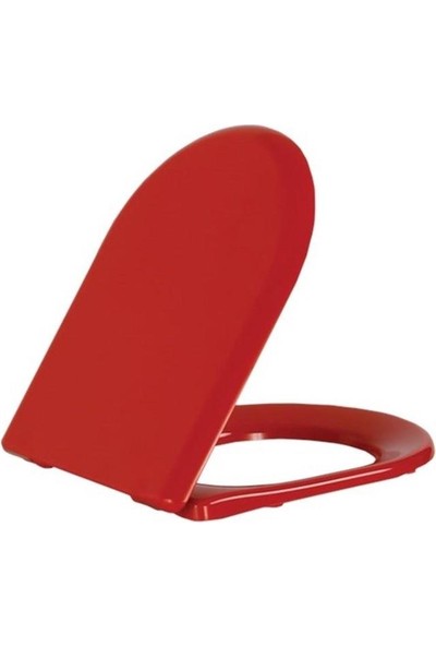 Creavit Amasra Duroplast Amortisörlü Klozet Kapağı Kırmızı KC0103.01.1100E