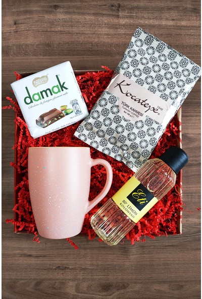 Karaca Pembe Porselen & Kocatepe Kahve Seti Hediye Kutusu Karaca Pembe Porselen & Kocatepe Kahve Seti Hediye Kutusu