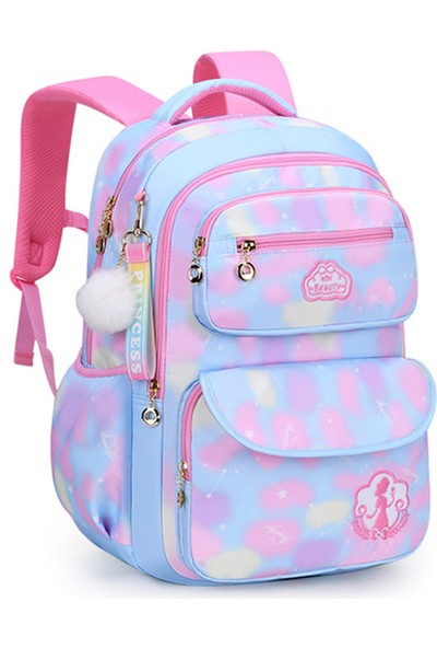 Goodtool Desenli Ilköğretim Okul Sırt Çantası - Mavi (Yurt Dışından)