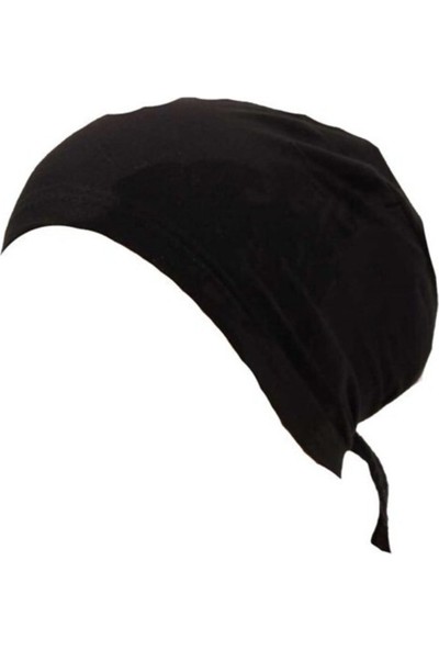 Baysem Düz Penye Bone - Siyah