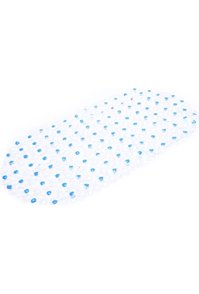 Guangdong Spirit Banyo Duş Banyosu Kaymaz Pvc Mat, Güçlü Kauçuk Vantuzlu Açık Mavi Guangdong Spirit Banyo Duş Banyosu Kaymaz Pvc Mat, Güçlü Kauçuk Vantuzlu Açık Mavi