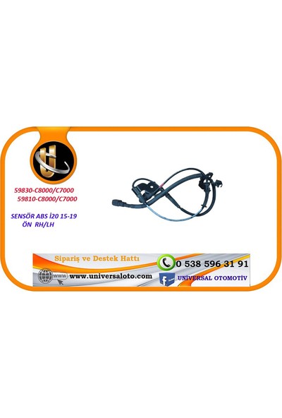 Itaqi Sensör Abs I20 16-19 Ön Lh