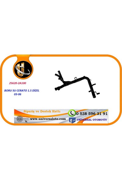 Itaqi Boru Su Cerato 1.5 Dizel 03-06