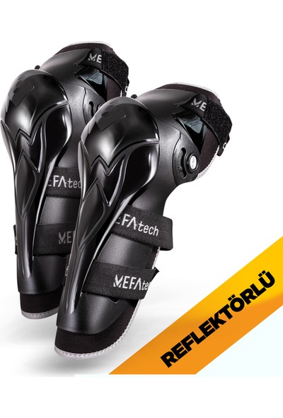 Wagell Mafsallı Reflektörlü Motosiklet Dizliği