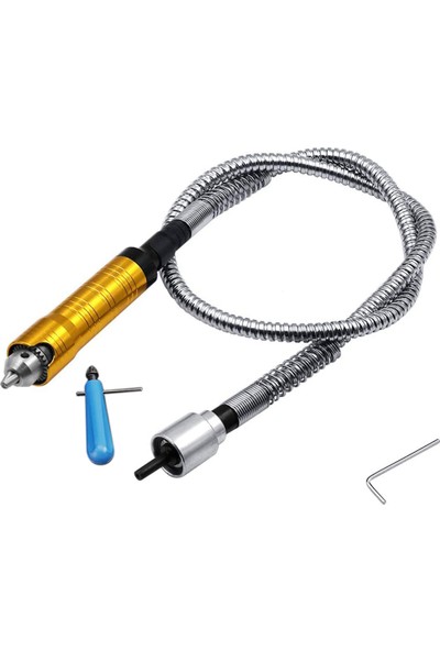 Guangdong Spirit Elektrikli Öğütücü Için Esnek Mil, Elektrikli Matkap Döner Öğütücü Aracı Için 0.3-6.5mm Chuck Kolu Uzatma Kablosu ile Guangdong Spirit Elektrikli Öğütücü Için Esnek Mil, Elektrikli Matkap Döner Öğütücü Aracı Için 0.3-6.5mm Chuck Kolu Uzatma Kablosu ile