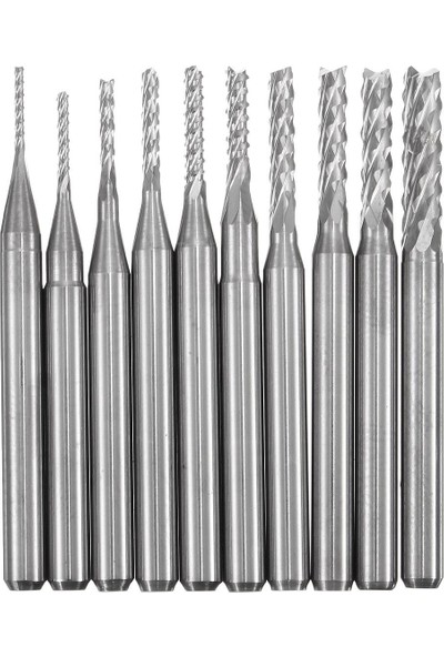 Guangdong Spirit Drillpro 10 Adet 1/8 Inç 0.8-3.175MMMATKAP Ucu Gravür Kesici Döner Cnc Bit Freze Guangdong Spirit Drillpro 10 Adet 1/8 Inç 0.8-3.175MMMATKAP Ucu Gravür Kesici Döner Cnc Bit Freze