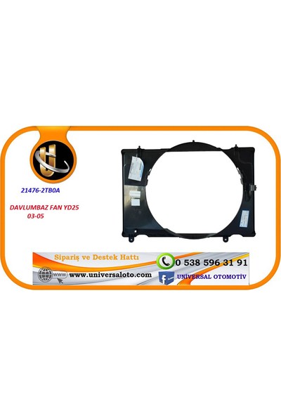 Itaqi Davlumbaz Fan Yd25 03-05 Itaqi Davlumbaz Fan Yd25 03-05