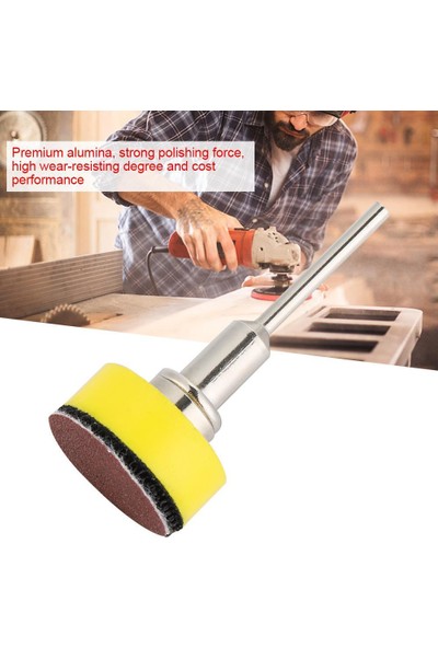 Guangdong Spirit 100 Adet 1-Inç Yuvarlak Zımpara Diskleri 100 180 240 2000 3000# Kum Zımpara Kağıtları