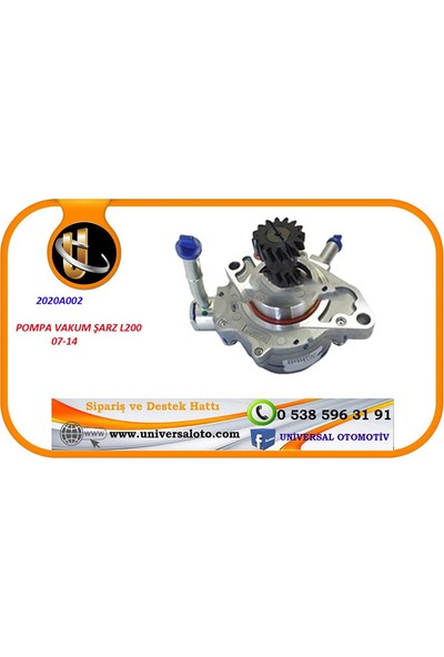 Itaqi Pompa Vakum Şarz L200 07-14