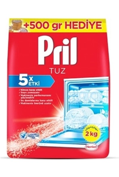 Pril Bulaşık Makinesi Tuzu 5x Etkili 2 kg Pril Bulaşık Makinesi Tuzu 5x Etkili 2 kg