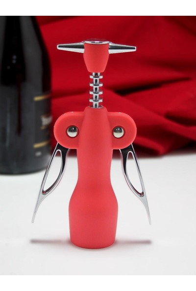 Tuuverse Paslanmaz Çelik Tirbuşon Açacak Kırmızı Şarap Açacağı