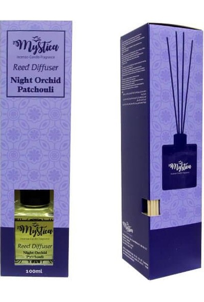 Tuuverse Oda Kokusu Bambu Çubuklu 100 ml Night Orchid Patchouli