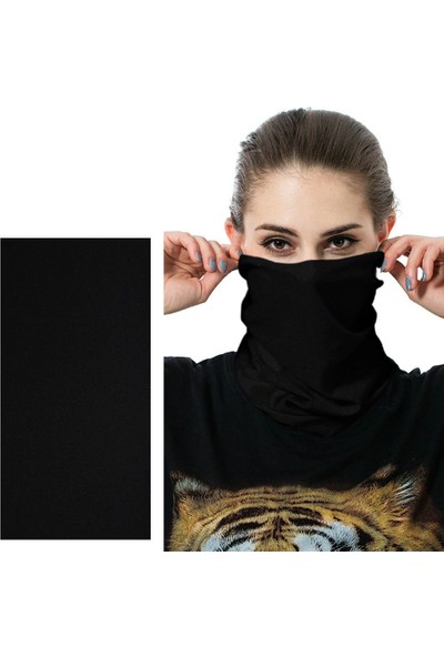 River World Siyah Renk Baf Bandana Maske