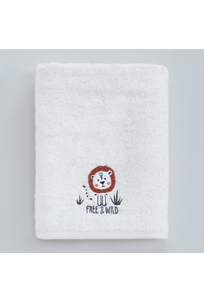 Chakra Forest Çocuk Havlu 70 x 130 cm Ekru Chakra Forest Çocuk Havlu 70 x 130 cm Ekru