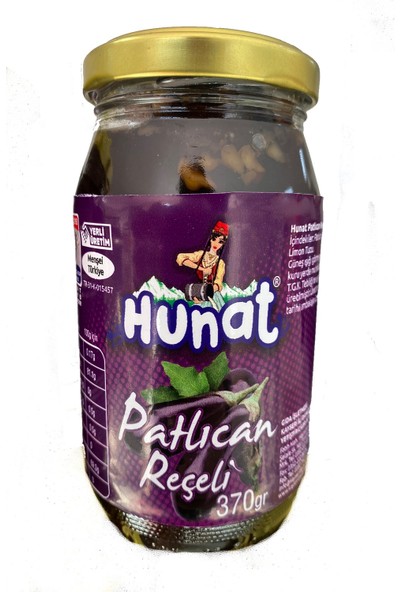 Hunat Patlıcan Reçeli 370 gr