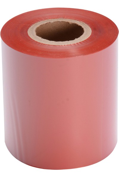 Rboox 30MM x 300M Kırmızı Wax Ribon (Pakette 5 Adet Mevcut) Rboox 30MM x 300M Kırmızı Wax Ribon (Pakette 5 Adet Mevcut)