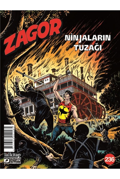 Zagor Sayı 236 - Ninjaların Tuzağı - Jacopo Rauch Zagor Sayı 236 - Ninjaların Tuzağı - Jacopo Rauch