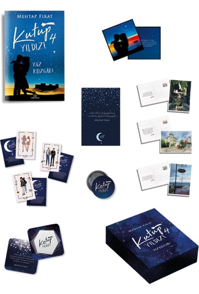 Kutup Yıldızı 4 Yaz Rüzgarı (Özel Kutu) - Mehtap Fırat (Ciltli)