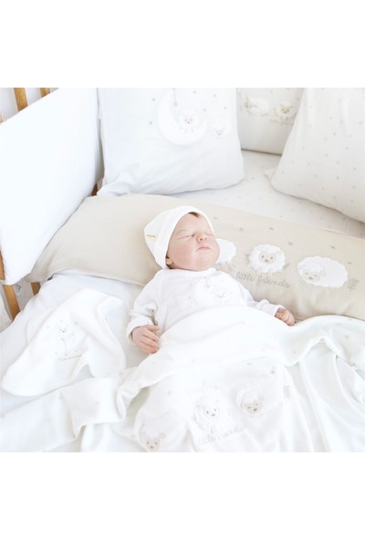 Chakra Lamb 7 Parça Yeni Doğan Hastane Çıkışı Beyaz