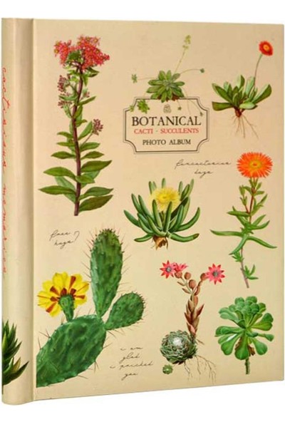 Nobbystar 15 Yaprak Botanik Desen 24 x 32 cm Manyetik Albüm