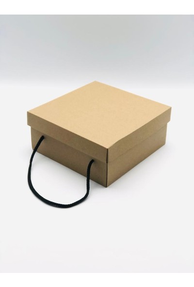 Feza Kutu 23X23X10 Kraft Çok Amaçlı Kutu Karton Kutu (10 Adet)