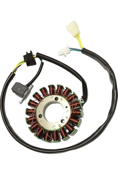Blesiya Suzuki GN250 Motosiklet Için 18 Kutuplu Manyeto Stator Şarj Bobin Alternatör Blesiya Suzuki GN250 Motosiklet Için 18 Kutuplu Manyeto Stator Şarj Bobin Alternatör