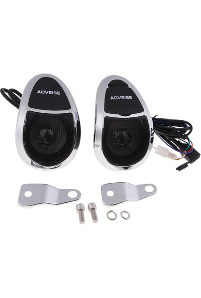 Blesiya Motosiklet Bluetooth Ses Sistemi Fm Radyo Stereo Hoparlör Mp3 Çalar Chrome (Yurt dışından) Blesiya Motosiklet Bluetooth Ses Sistemi Fm Radyo Stereo Hoparlör Mp3 Çalar Chrome (Yurt dışından)