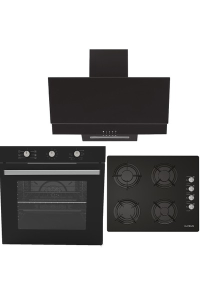 Alveus Ecoplus 3'lü Ankastre Set (AD07-A10-AF860) Alveus Ecoplus 3'lü Ankastre Set (AD07-A10-AF860)