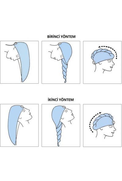 Joriens JoriensJoriens Pamuk Saç Havlu/Bone Gri Joriens JoriensJoriens Pamuk Saç Havlu/Bone Gri