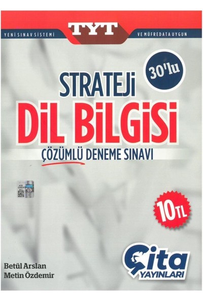Pandül Yayınları TYT Strateji 30' lu Dil Bilgisi Çözümlü Deneme Sınavı Pandül Yayınları TYT Strateji 30' lu Dil Bilgisi Çözümlü Deneme Sınavı