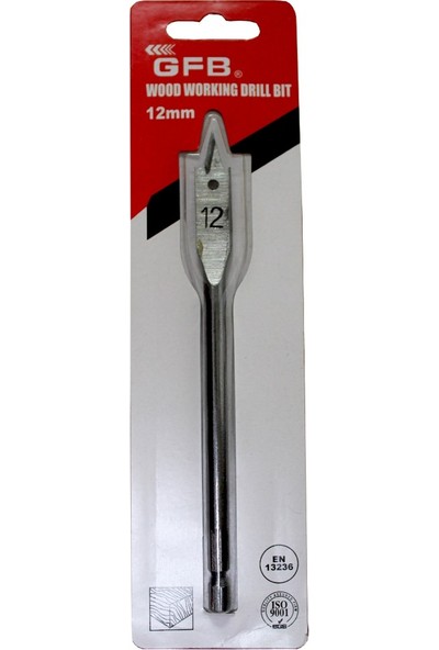Gfb Yaprak Matkap Ucu 12 mm (Hex Saplı) Gfb Yaprak Matkap Ucu 12 mm (Hex Saplı)