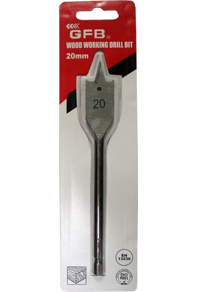 Gfb Yaprak Matkap Ucu 20 mm (Hex Saplı) Gfb Yaprak Matkap Ucu 20 mm (Hex Saplı)