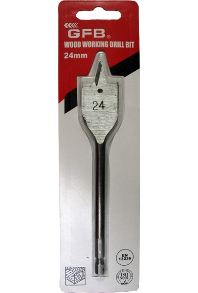 Gfb Yaprak Matkap Ucu 24 mm (Hex Saplı) Gfb Yaprak Matkap Ucu 24 mm (Hex Saplı)