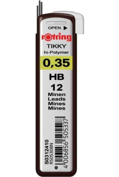 Rotring Rotring Versatil Kalem Ucu (Min) 0,35 Hb