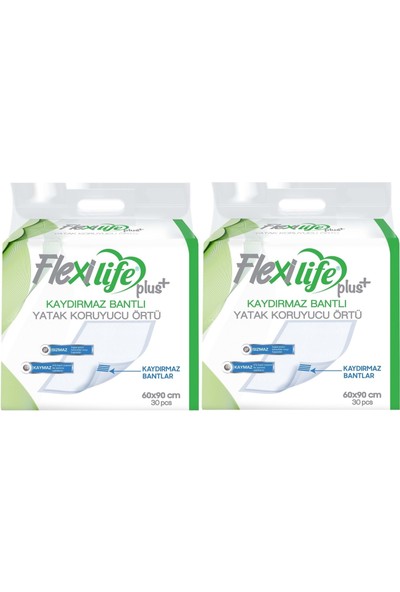 Flexi Life Flexi LifeFlexi Life Hasta Alt Açma Yatak Koruyucu Örtü 60*90 Cm 60 Adet Kaydırmaz Flexi Life Flexi LifeFlexi Life Hasta Alt Açma Yatak Koruyucu Örtü 60*90 Cm 60 Adet Kaydırmaz