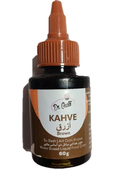 Dr. Gusto Dr.Gusto Sıvı Gıda Boyası Kahverengi 60 gr Dr. Gusto Dr.Gusto Sıvı Gıda Boyası Kahverengi 60 gr