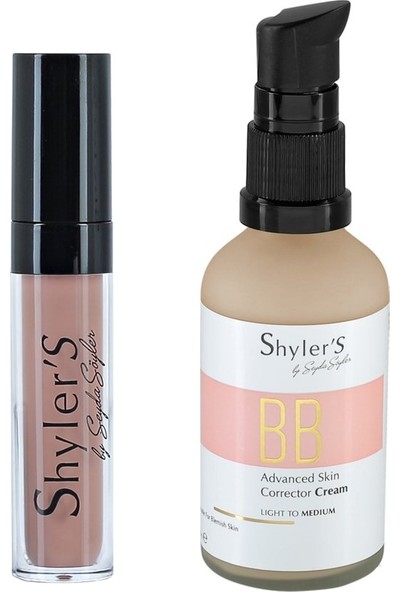 Shyler's Lip & Cheek Matte Bloom Lip Color + Bb Krem Leke ve Akne Önleyici Spf 30 Shyler's Lip & Cheek Matte Bloom Lip Color + Bb Krem Leke ve Akne Önleyici Spf 30