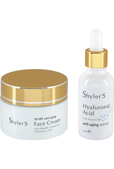 Shyler's B5 Içeren Hyaluronic Acid + Nemlendirici Bakım Kremi Spf 50