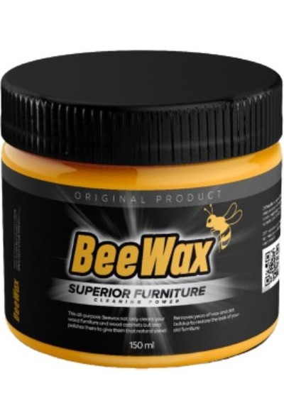 Beewax Tekli Ahşap Onarıcı Parlatıcı Koruyucu Balmumu 150 ml