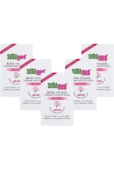 Sebamed Intim Mini Temizleyici 20 ml X5 Adet